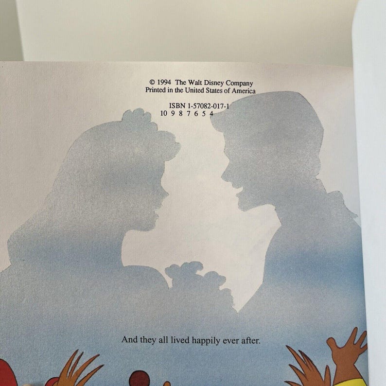 Walt Disney's Classic Mouse Works Vintage 1994 Cinderella Hardcover ...