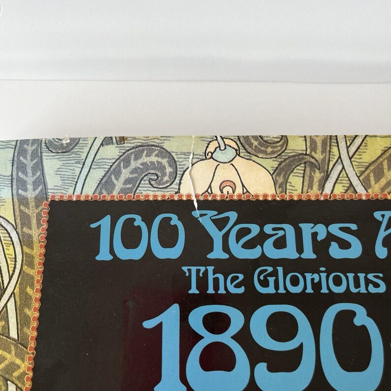100 Years Ago the Glorious 1890s Hardcover Book With Dust Jacket - Etsy