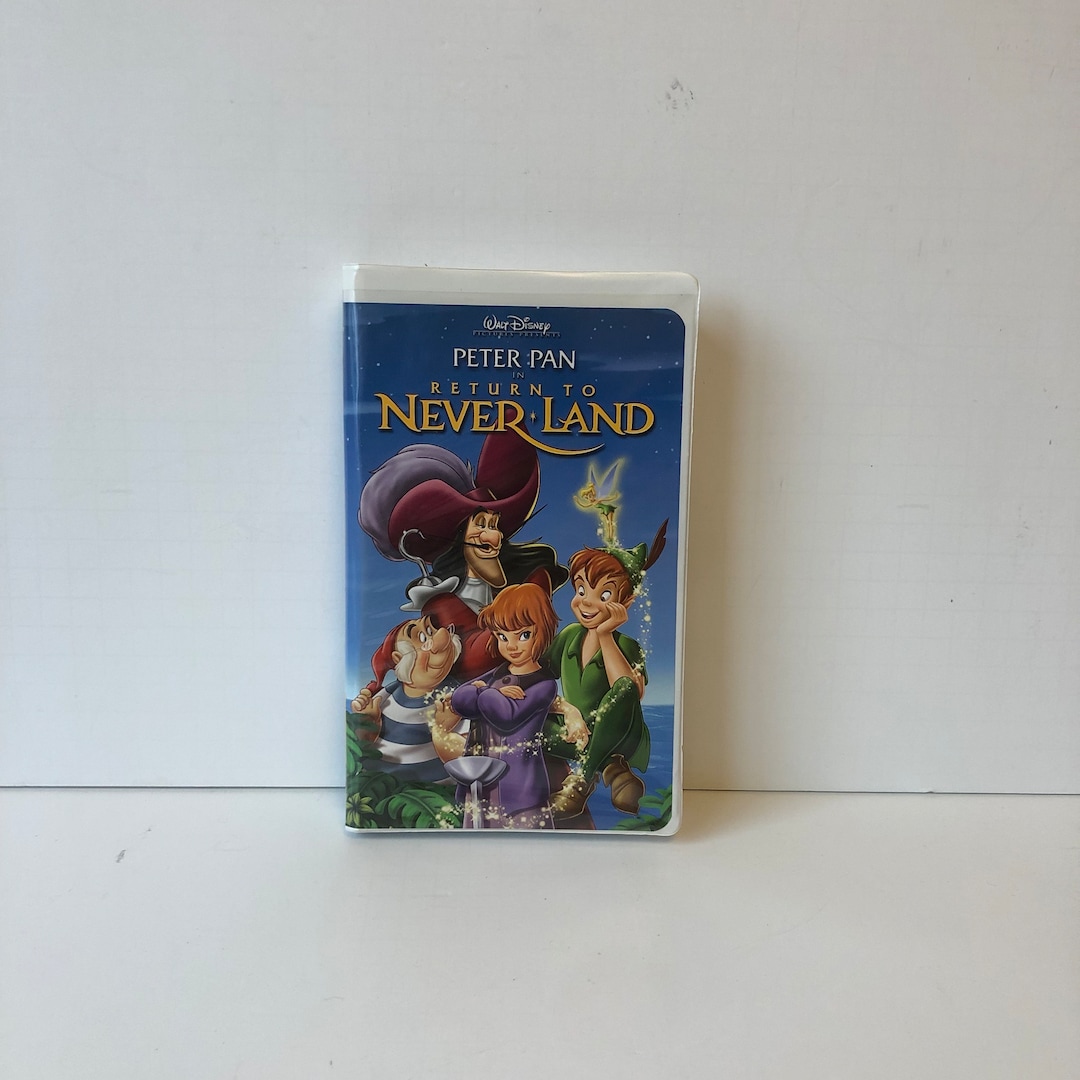 Walt Disney’s Return to Neverland (VHS 2002) Vintage Clamshell Peter ...