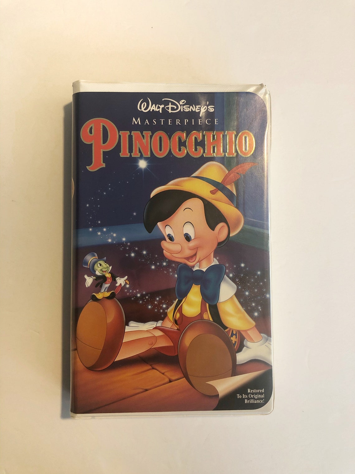 Walt Disneys Pinocchio VHS 1993 Masterpiece Edition | Etsy