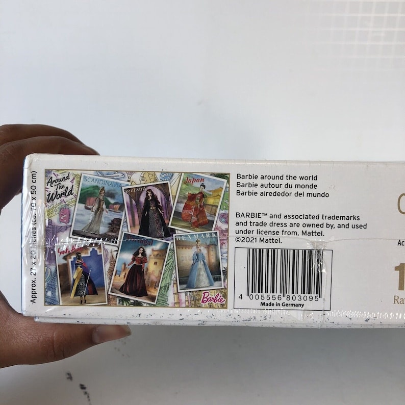 Barbie - Around the World - 1000 Piece Collector Jigsaw Ravenburger ...