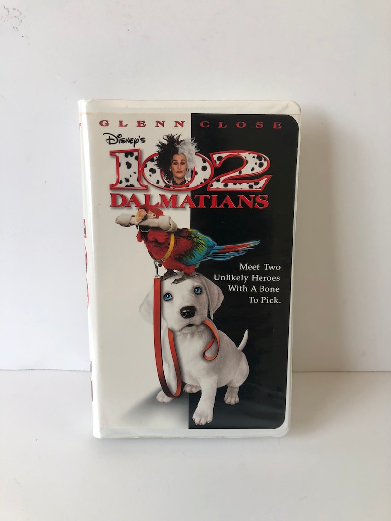 Walt Disney’s 102 Dalmatians Live Action Movie (VHS, 2001) Vintage ...