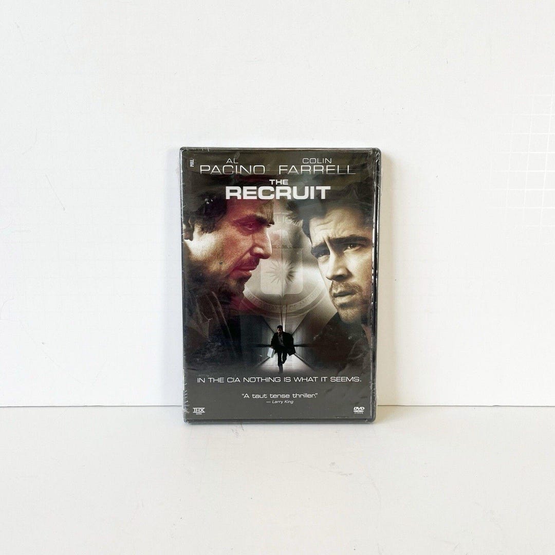 The Recruit (DVD, 2003) Al Pacino Colin Farrell Thriller Brand New ...