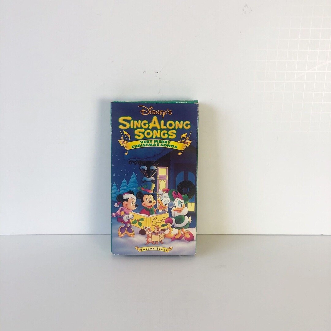 Disney's Sing Along Songs: A Very Merry Christmas VHS 1997 Volume 8 ...