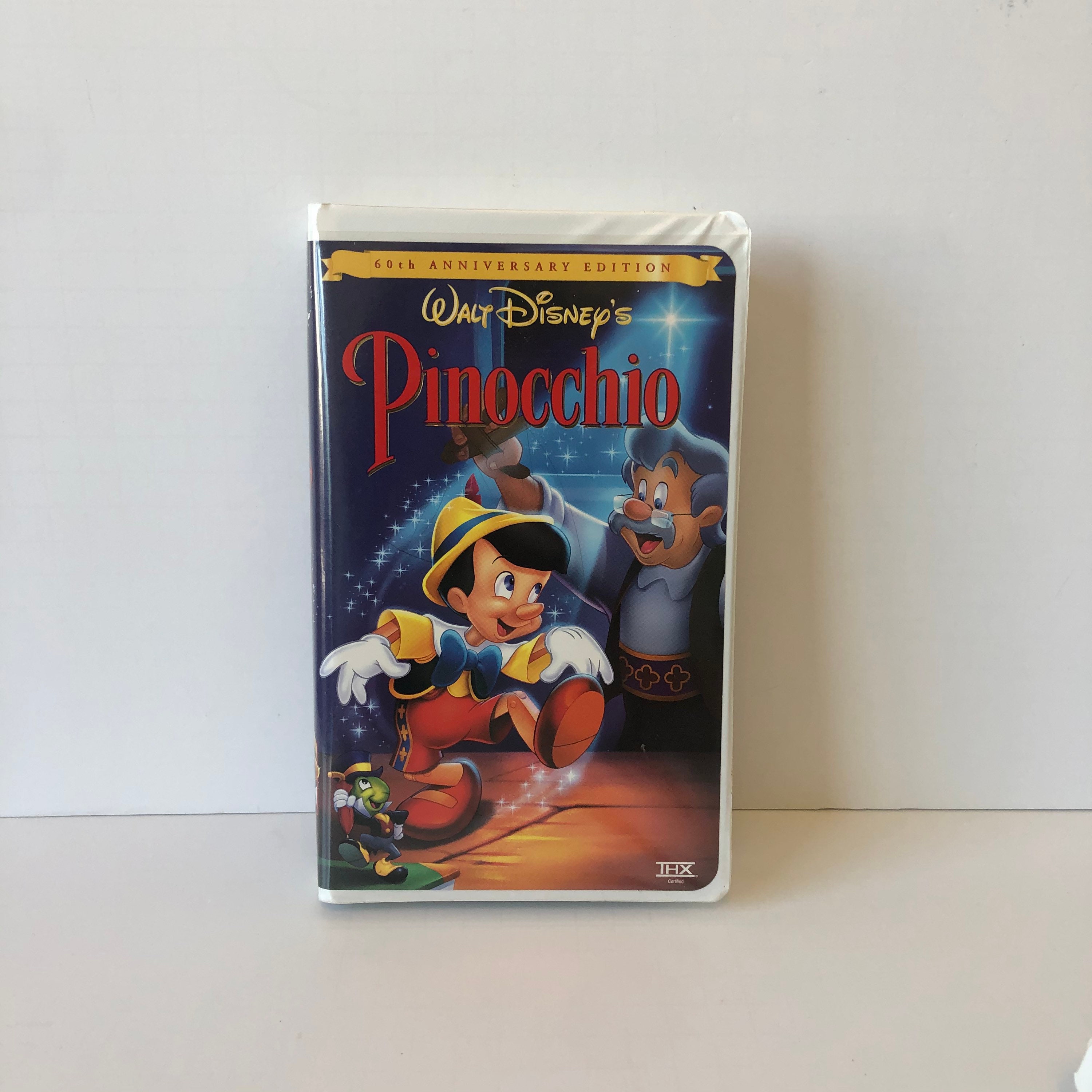 Walt Disneys Pinocchio VHS, 1999 Special 60th Anniversary Edition ...