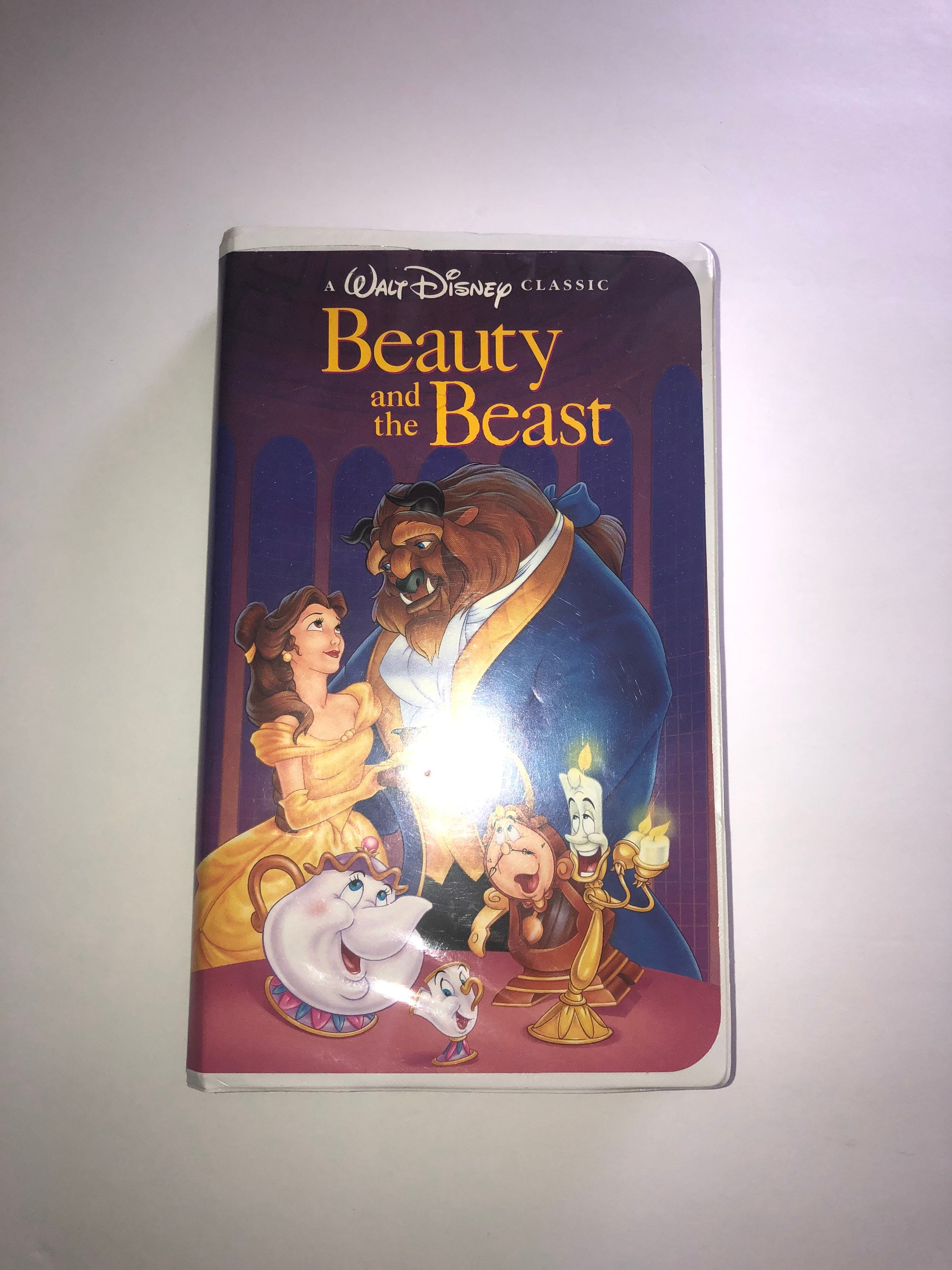Walt Disneys Beauty and the Beast VHS 1992 Black Diamond - Etsy