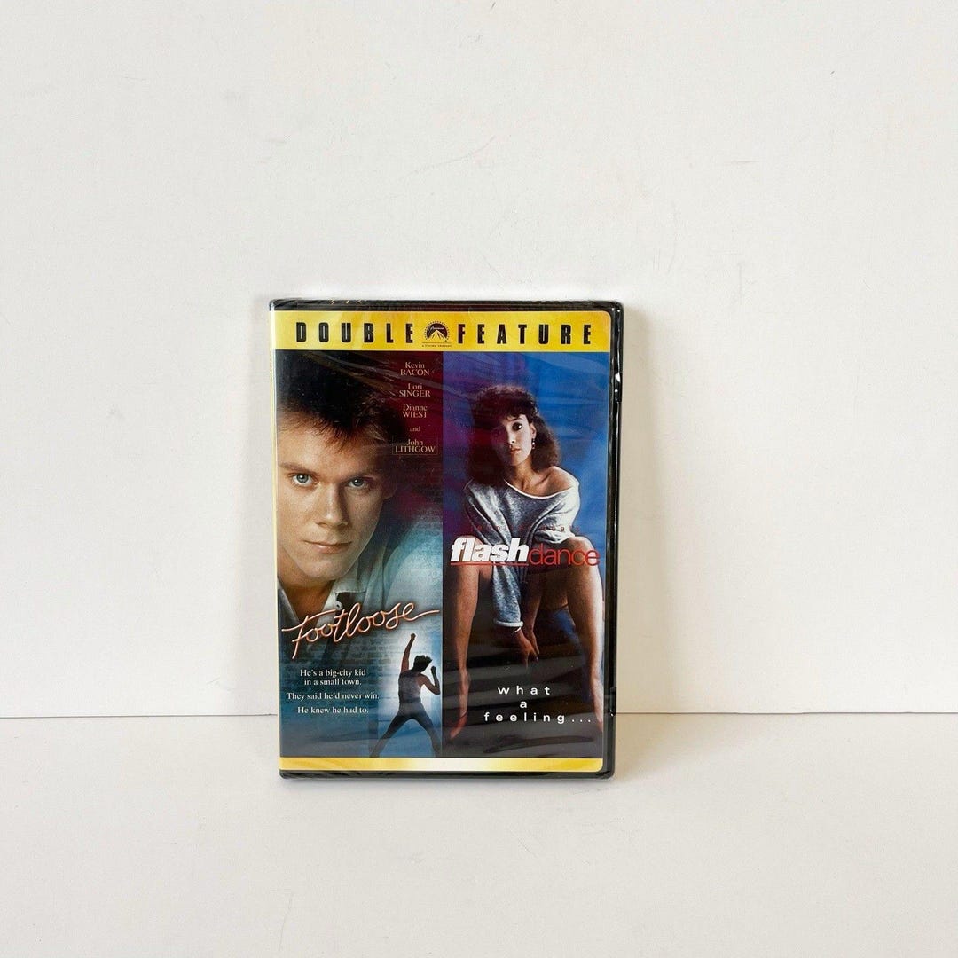 Footloose & Flashdance Double Feature DVD 2007 Brand New Sealed - Etsy