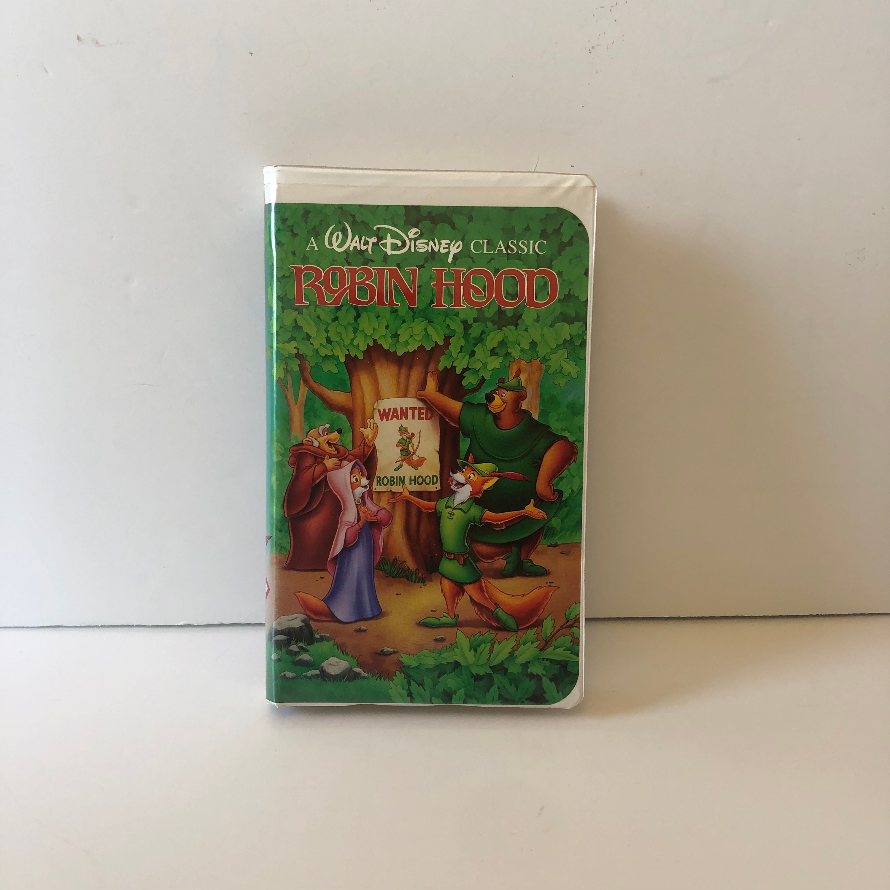 Walt Disneys Robin Hood VHS, 1991 Black Diamond Edition Clamshell - Etsy