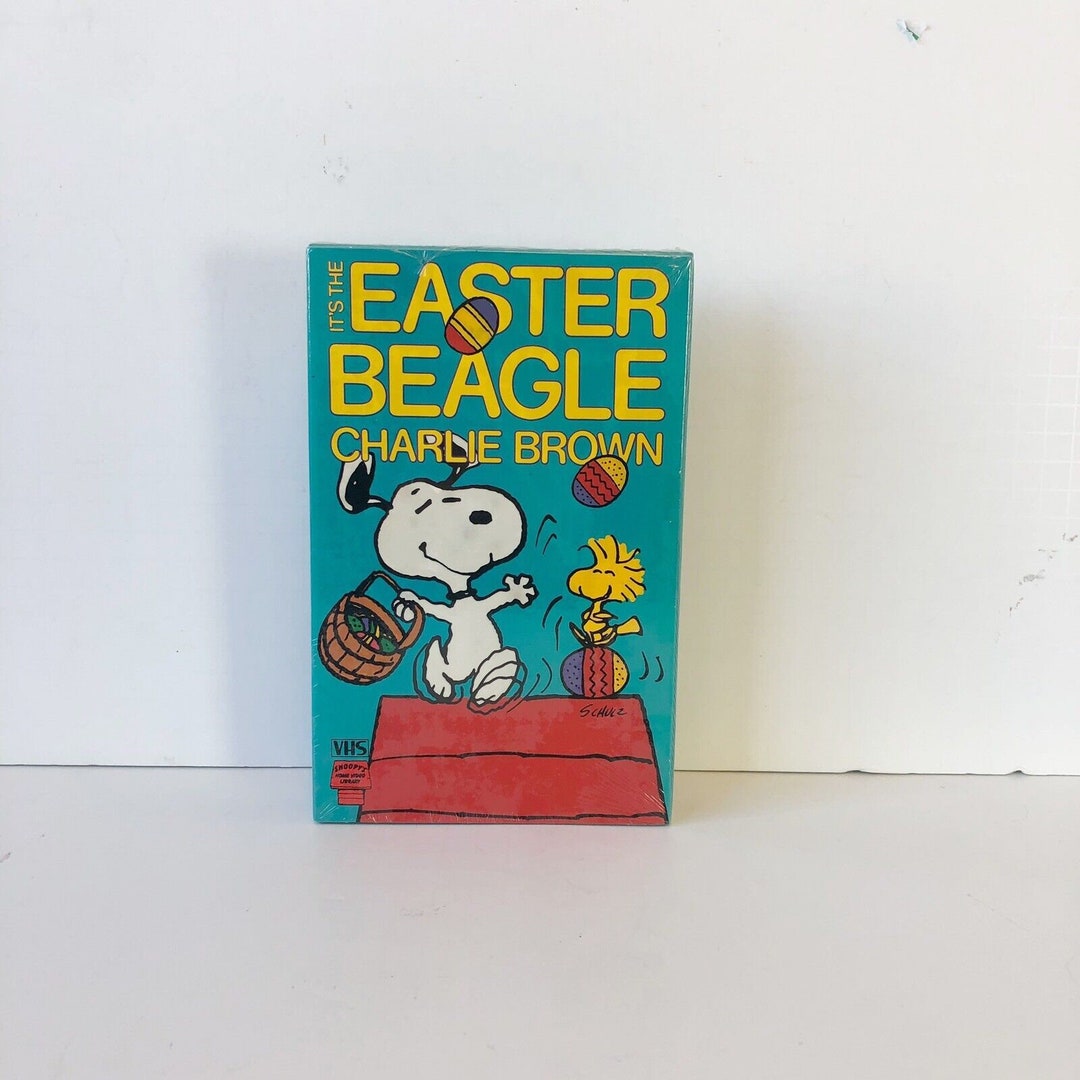 It's the Easter Beagle Charlie Brown VHS Video Big Box Snoopy Peanuts ...