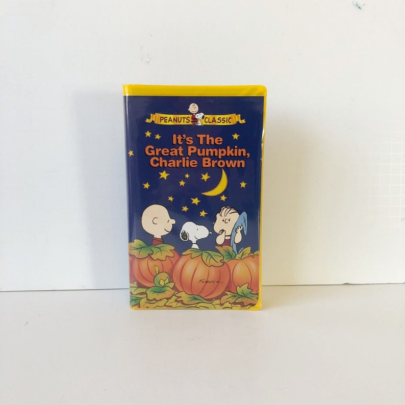 Its the Great Pumpkin, Charlie Brown VHS, 1996, Clamshell Peanuts ...