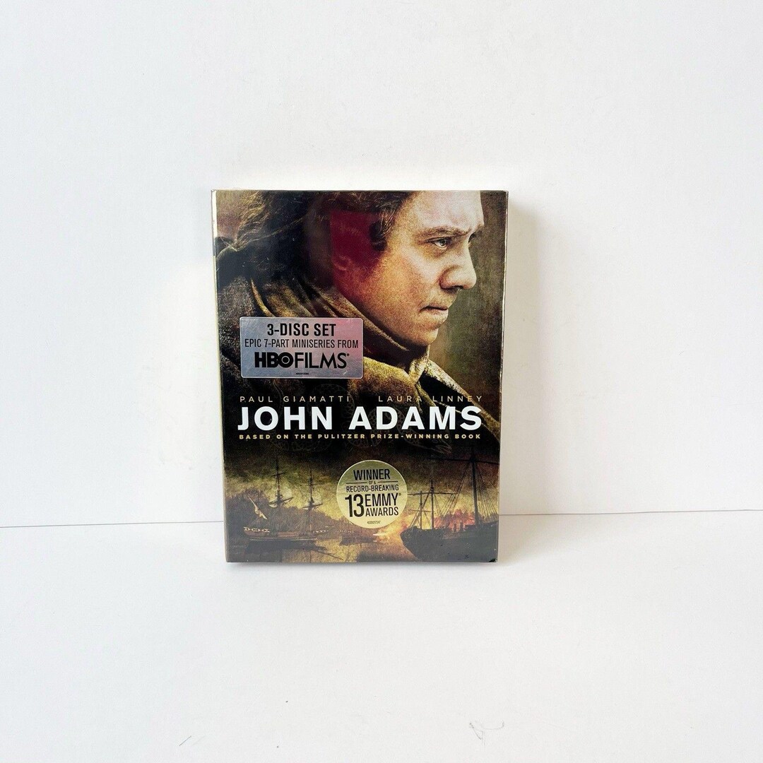 John Adams Epic 7 Part Miniseries DVD 3-disc Set (HBO, 2008) Brand New ...