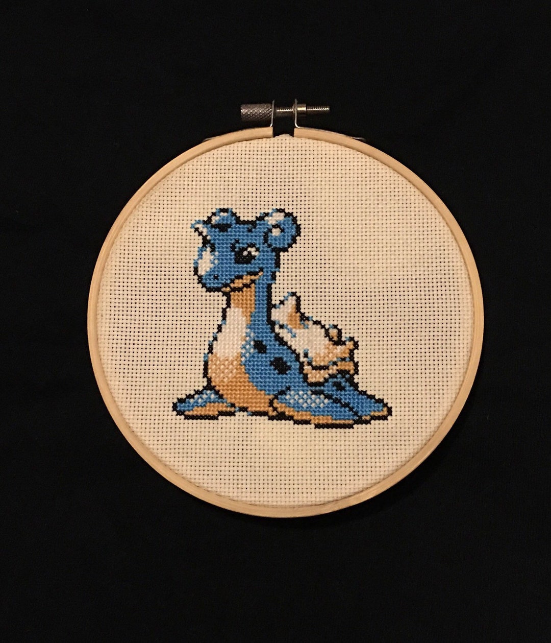 Lapras Cross Stitch Pattern - Generation 2 Sprite - Etsy