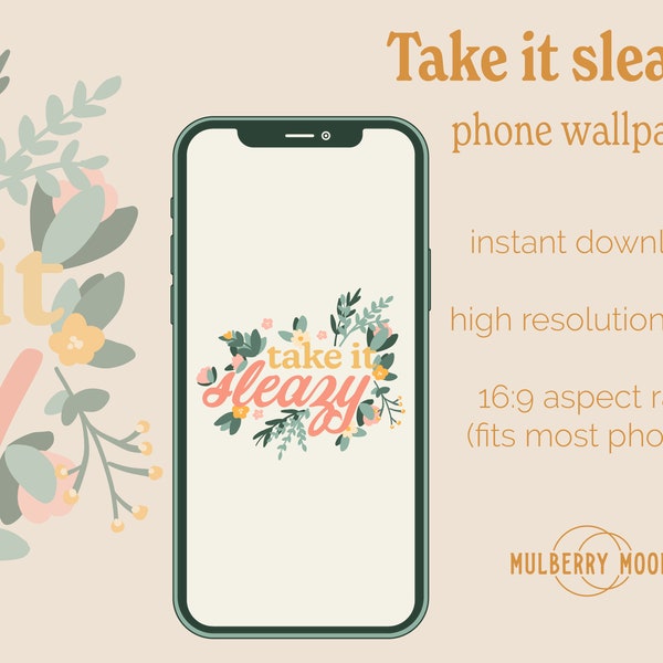 Take It Sleazy - Etsy