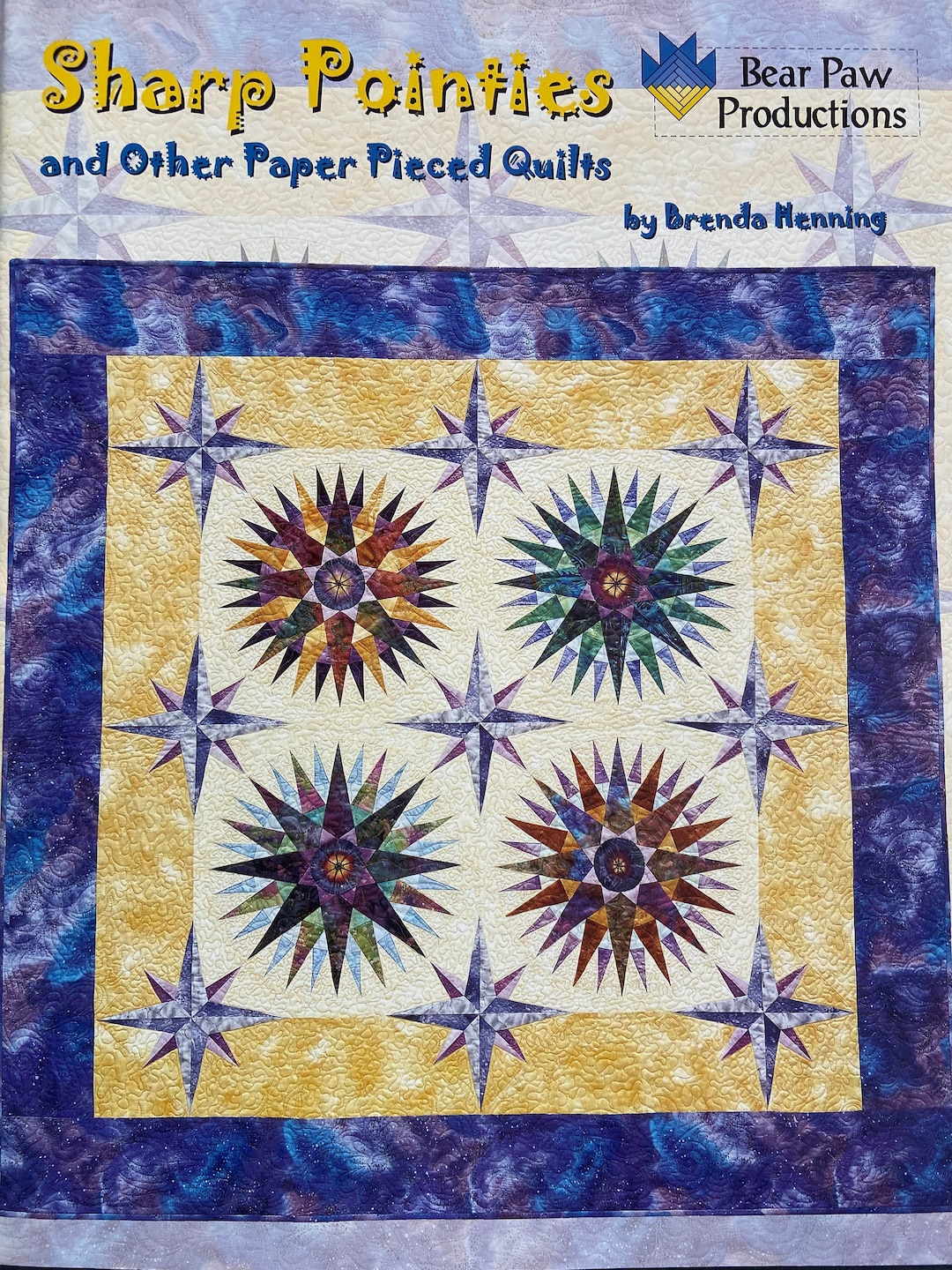 Sharp Pointies and Other Paper Pieced Quilts by Brenda Henning - Etsy