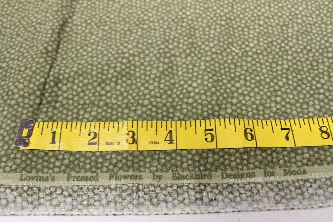 Lovina's Pressed Flowers by Blackbird Designs for Moda, Flannel, 1 Yard ...