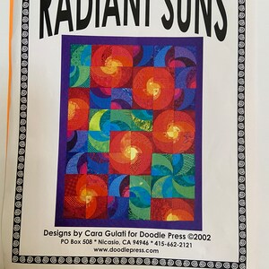 Radiant Suns by Cara Gulati for Doodle Press - Etsy