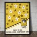1975 PITTSBURGH PIRATES Print Vintage Baseball Poster, Retro Baseball ...