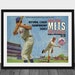 1969 NEW YORK METS Print Vintage Baseball Poster, Retro Baseball Poster ...