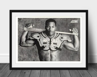 Bo Jackson Score Card - Etsy