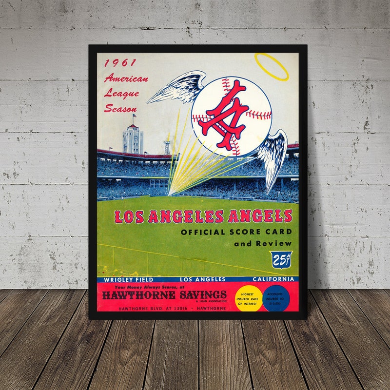 Angels Baseball - Etsy