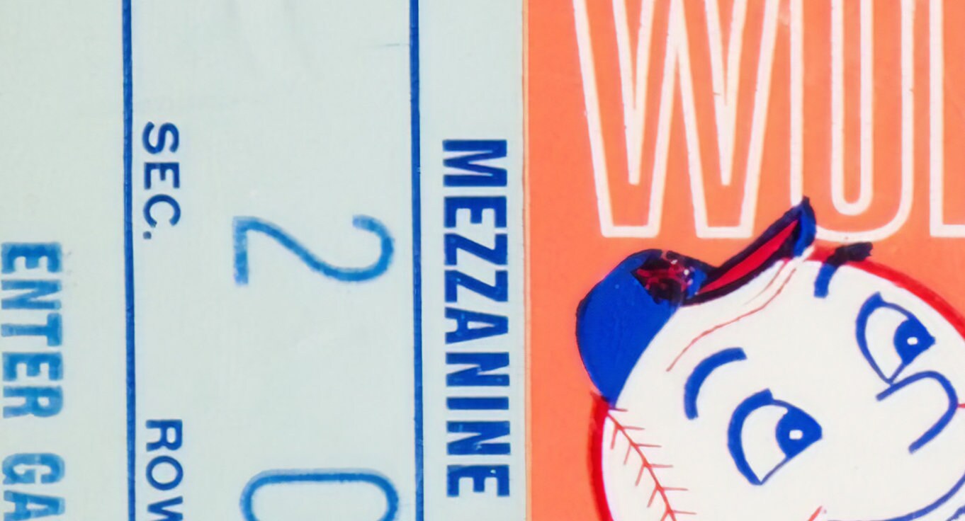 WRAPPED CANVAS 1969 New York METS Print / Game Ticket - Etsy