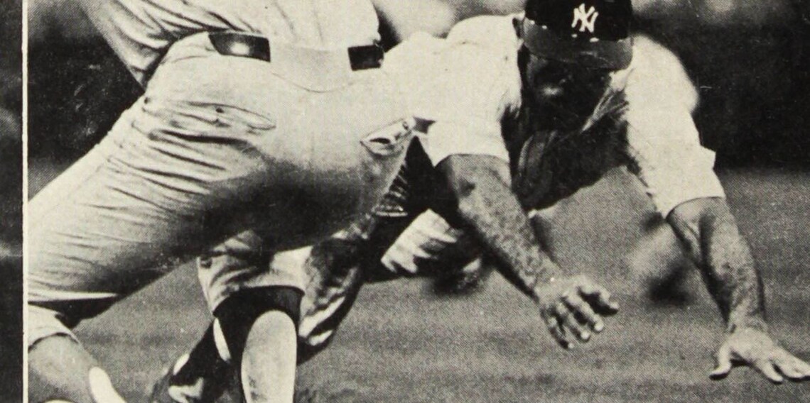 1971 NEW YORK YANKEES print Vintage Baseball Poster Retro | Etsy