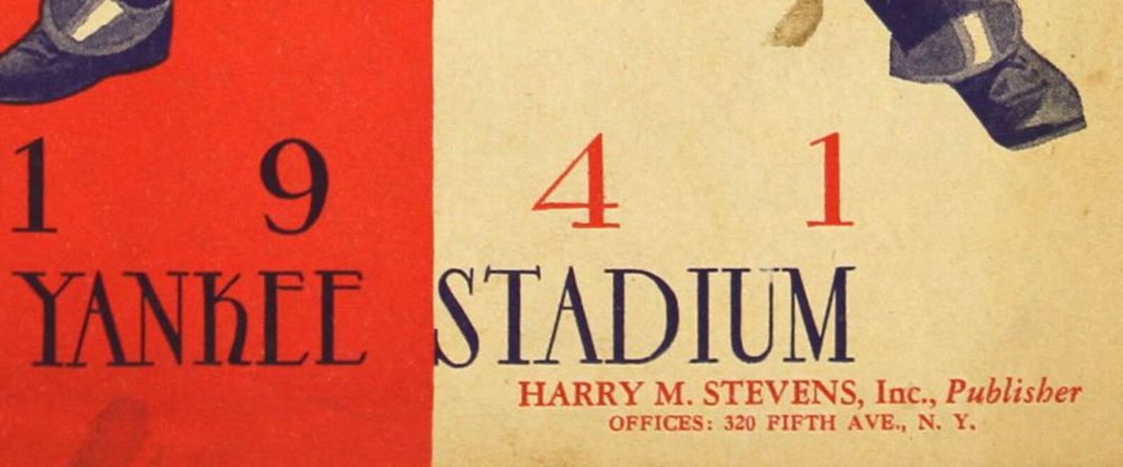 1941 NEW YORK YANKEES Print Vintage Baseball Poster Retro | Etsy