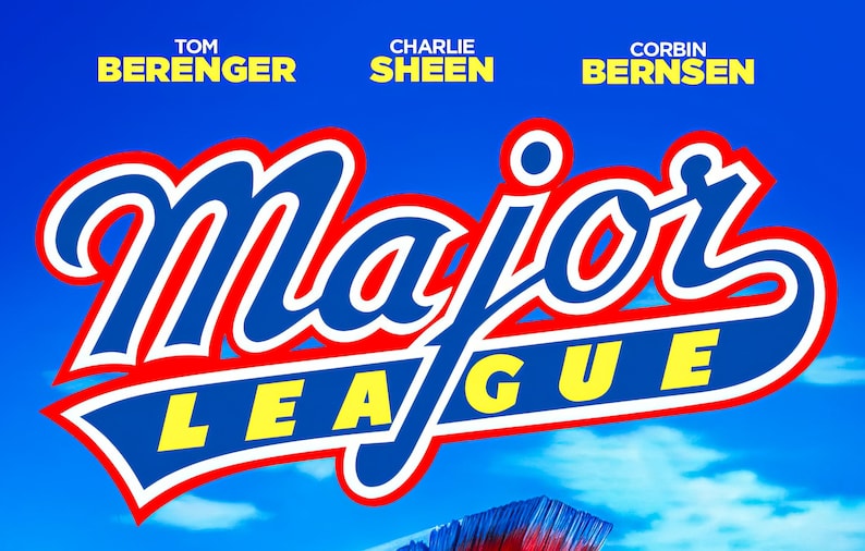 MAJOR LEAGUE MOVIE Poster Vintage Baseball Poster Retro - Etsy
