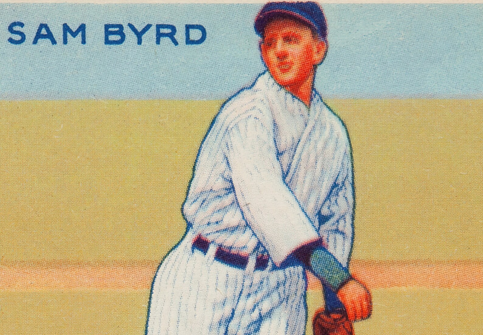 1933 SAM BYRD Goudey 157 Baseball Card Print Vintage - Etsy