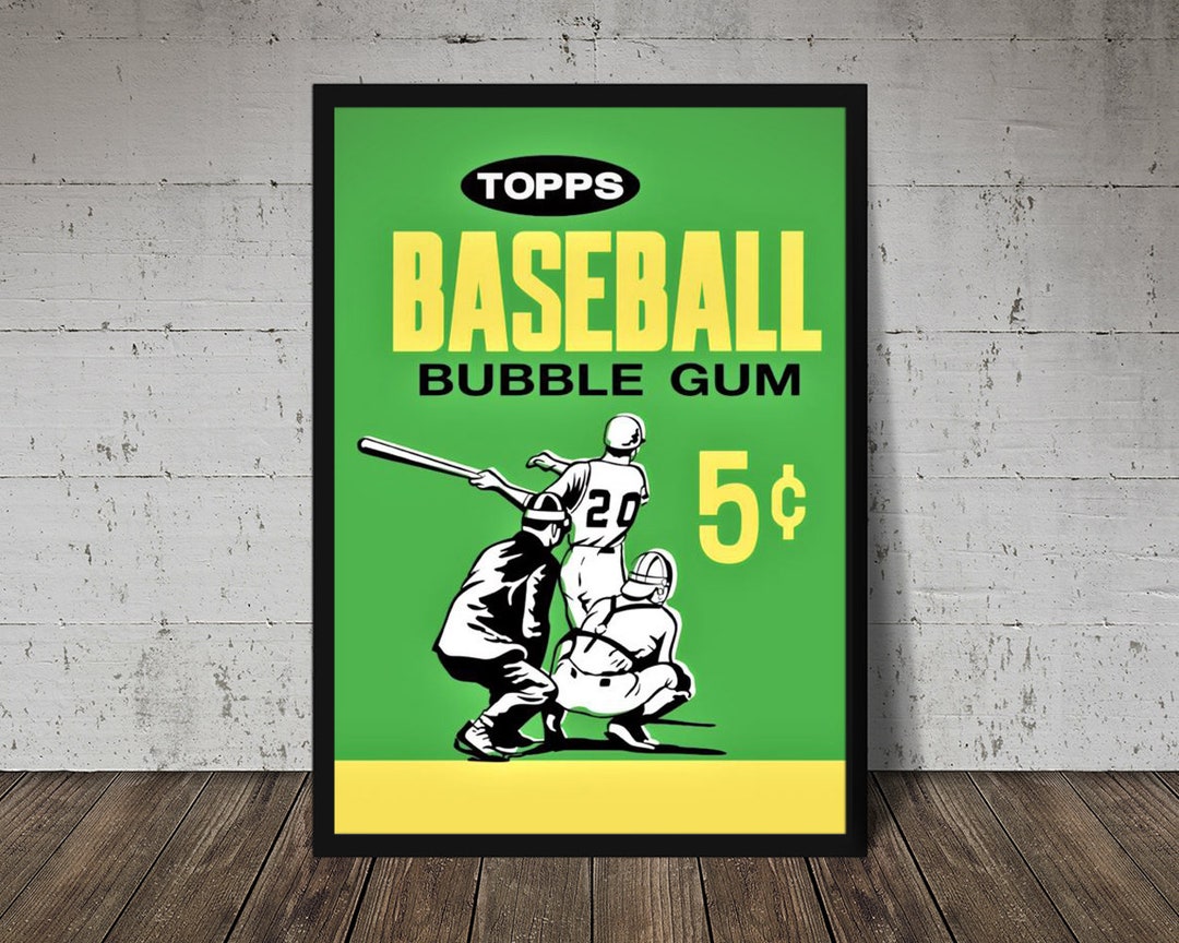1964 TOPPS BASEBALL CARDS Print Digital Download, Vintage Baseball ...