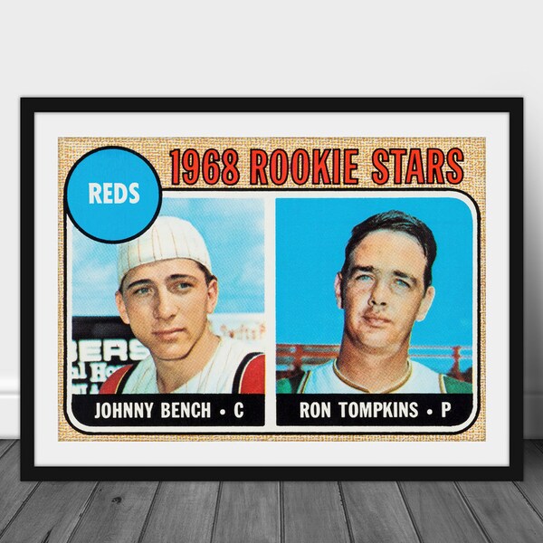Johnny Bench Poster - Etsy