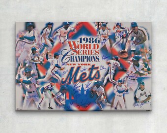 1986 Mets Poster - Etsy