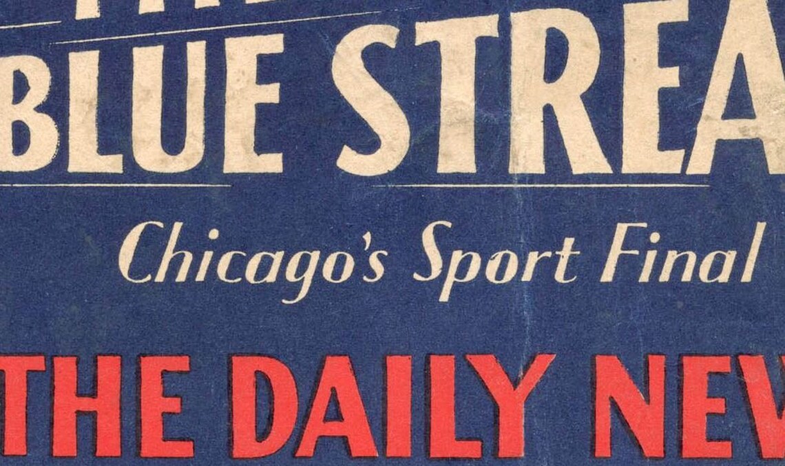 WRAPPED CANVAS 1933 Chicago CUBS Print Vintage Baseball - Etsy