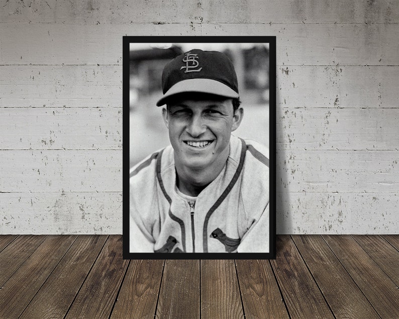 1941 STAN MUSIAL St. Louis CARDINALS Print Vintage - Etsy