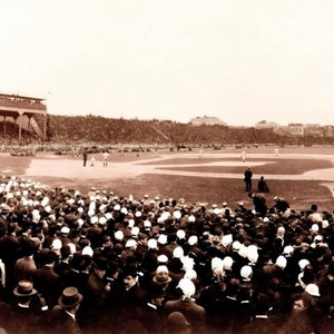 1907 CHICAGO CUBS World Series Photo Vintage Baseball Poster. Retro ...