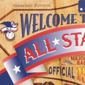 1995 ALL-STAR GAME Print Vintage Baseball Poster Retro - Etsy