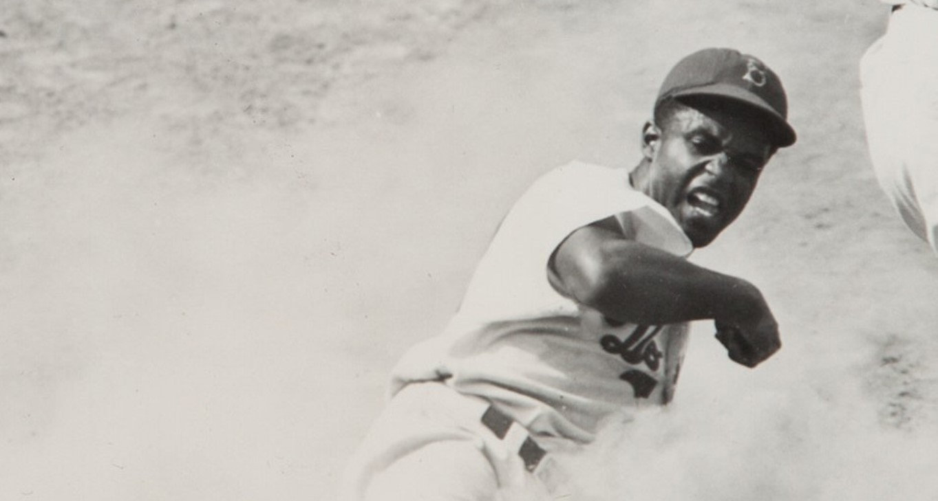 1948 JACKIE ROBINSON Print Vintage Baseball Poster. Retro | Etsy