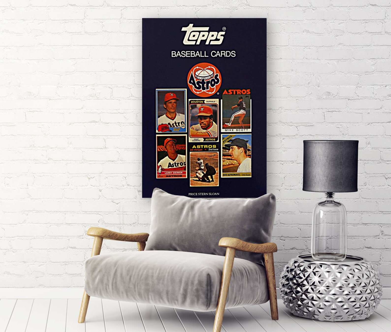 HOUSTON ASTROS Print Vintage Baseball Poster Retro Baseball | Etsy