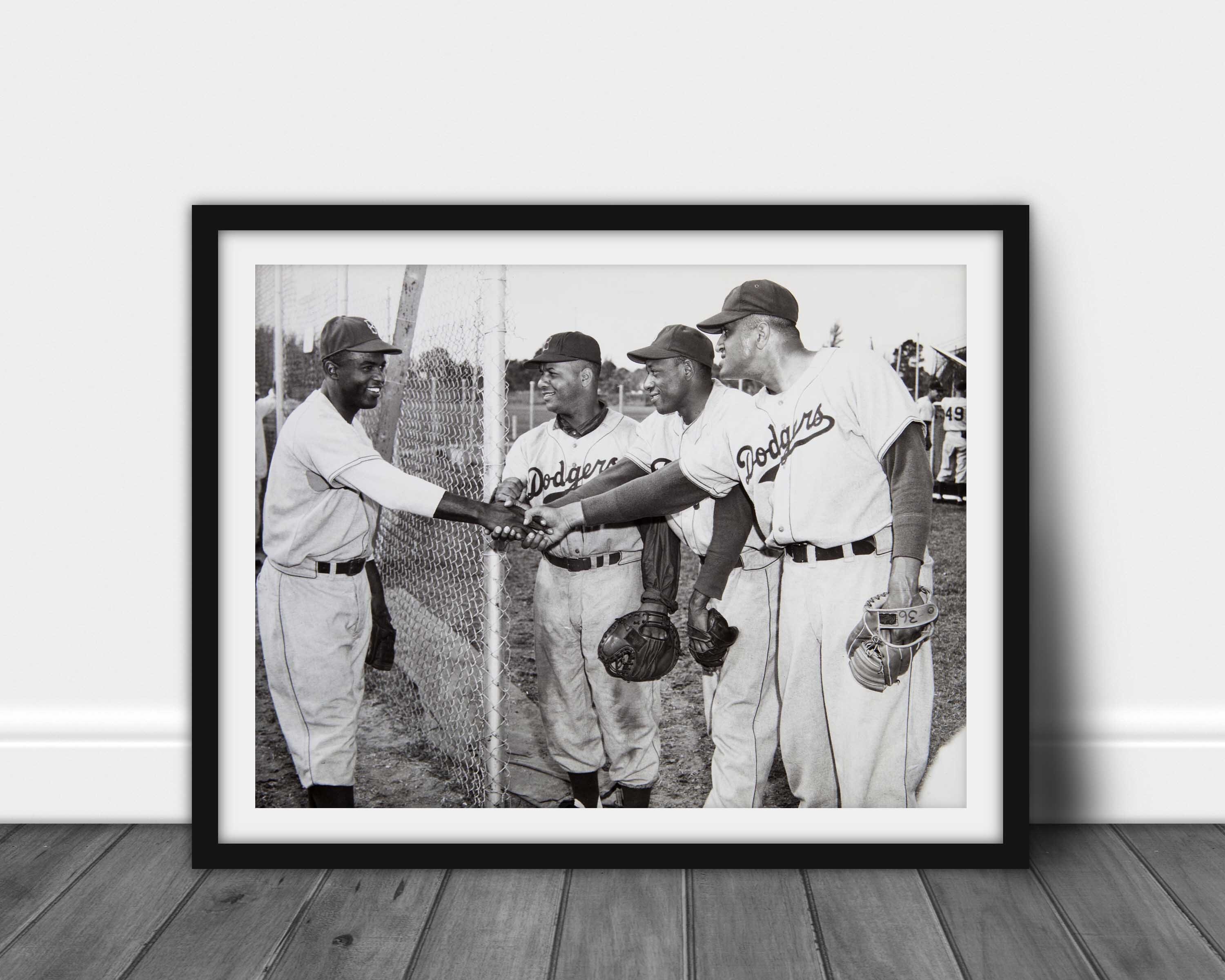 1951 JACKIE ROBINSON Print Vintage Baseball Poster. Retro - Etsy