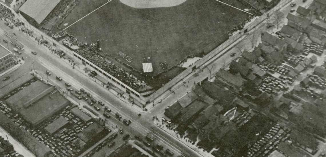 1935 DETROIT TIGERS Navin Field Print Vintage Baseball - Etsy