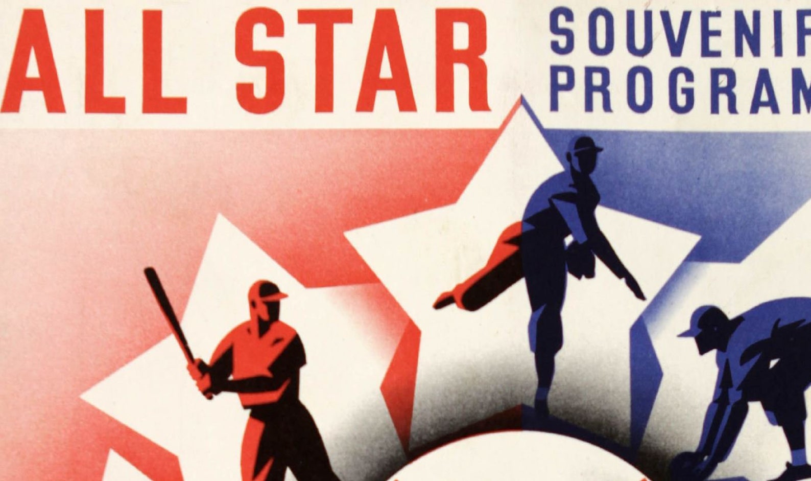 1947 ALL-STAR GAME Print Vintage Baseball Poster. Retro - Etsy