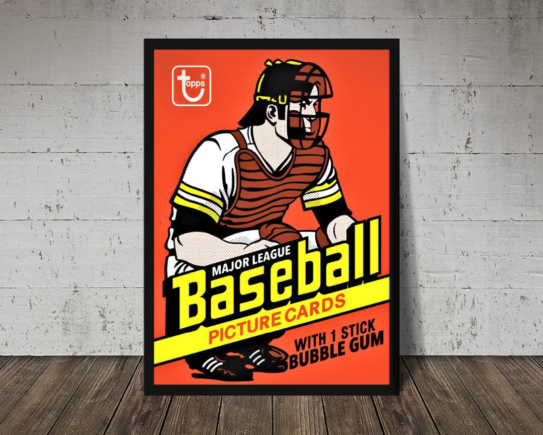 1978 TOPPS BASEBALL CARDS Print Digital Download, Vintage Baseball ...