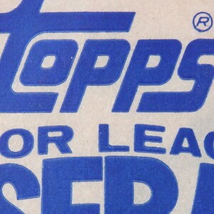 1985 TOPPS BASEBALL CARDS Print Vintage Baseball Poster, Retro Baseball ...