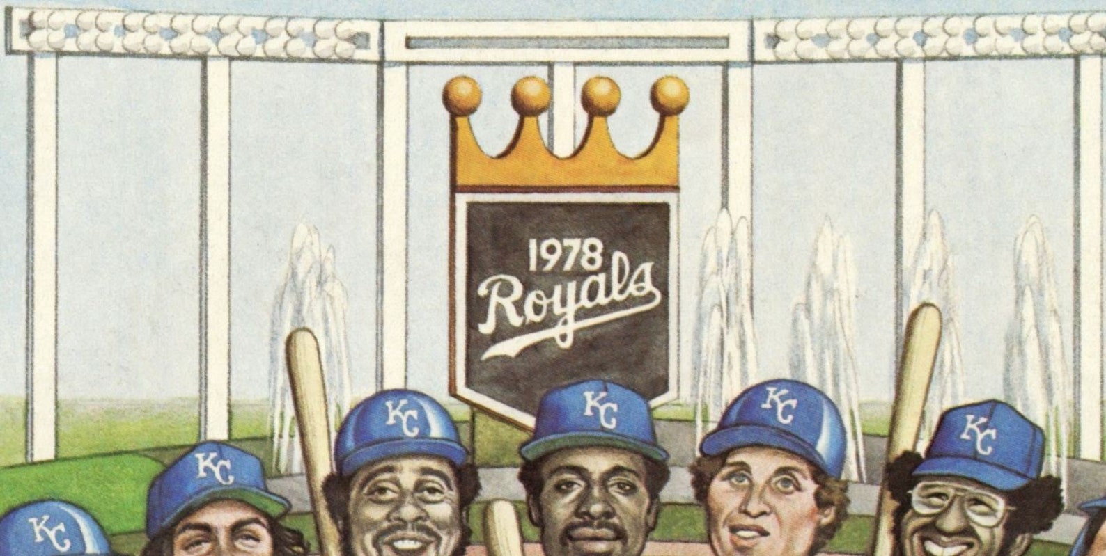 1978 KANSAS CITY ROYALS Print Vintage Baseball Poster Retro - Etsy