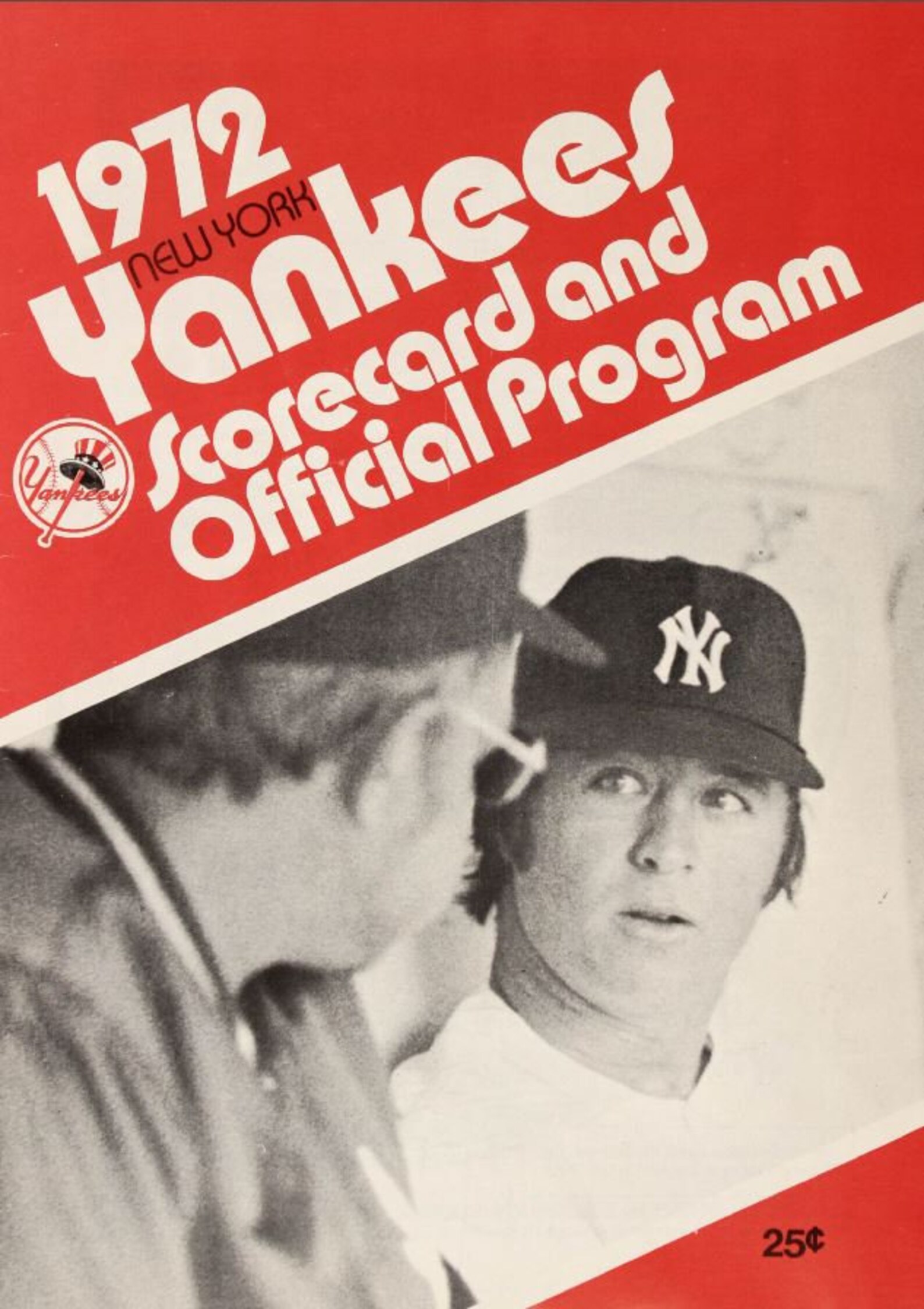 1972 NEW YORK YANKEES Print Vintage Baseball Poster Retro - Etsy