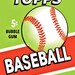 1955 TOPPS BASEBALL CARDS Print Vintage Baseball Poster, Retro Baseball ...