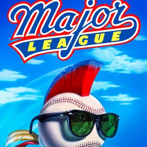 MAJOR LEAGUE MOVIE Poster Vintage Baseball Poster, Retro Baseball ...