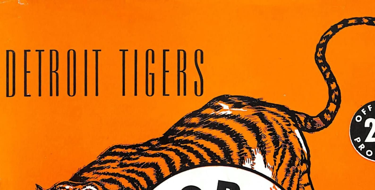 1945 DETROIT TIGERS Print Vintage Baseball Poster Retro - Etsy