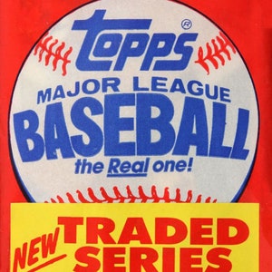 1985 TOPPS BASEBALL CARDS Print Vintage Baseball Poster, Retro Baseball ...