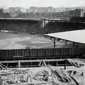 FENWAY PARK 1934 Boston Red Sox Print Vintage Baseball Poster, Retro ...